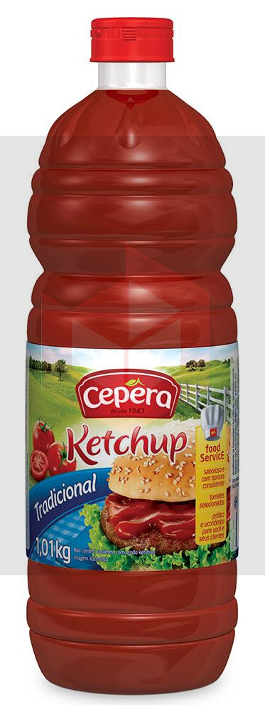 Ketchup tradicional Cepêra 1.01Kg