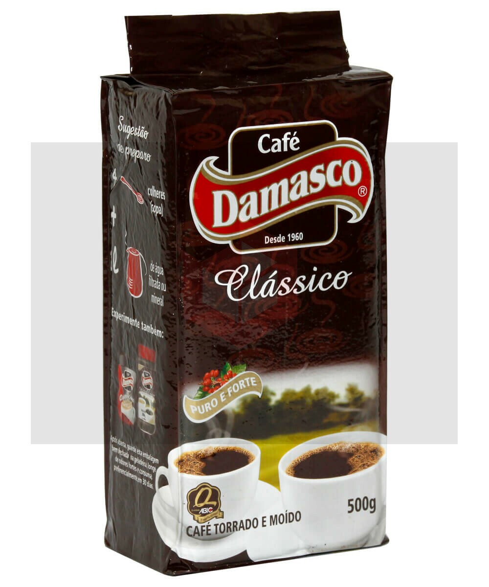 Café Tradicional Torrado Moido Vácuo Damasco 500g