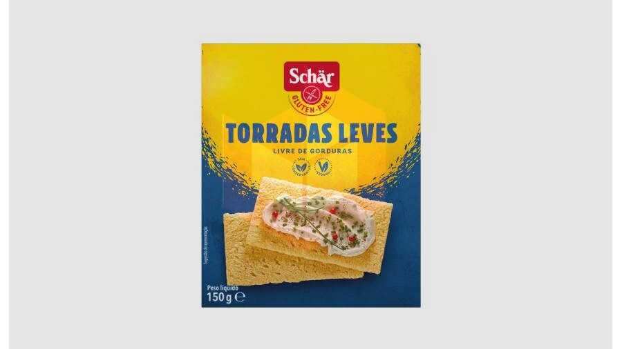 Torradas Leves Sem Glúten e Lactose Schar 150g