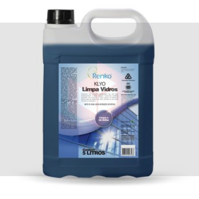 Limpa Vidros Klyo Renko 5L - Rápida Secagem e Biodegradável