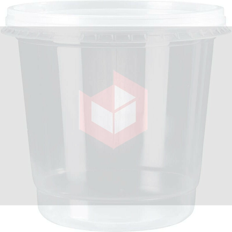 Pote Cristalcopo 750ml com Tampa - Pacote com 25 Unidades