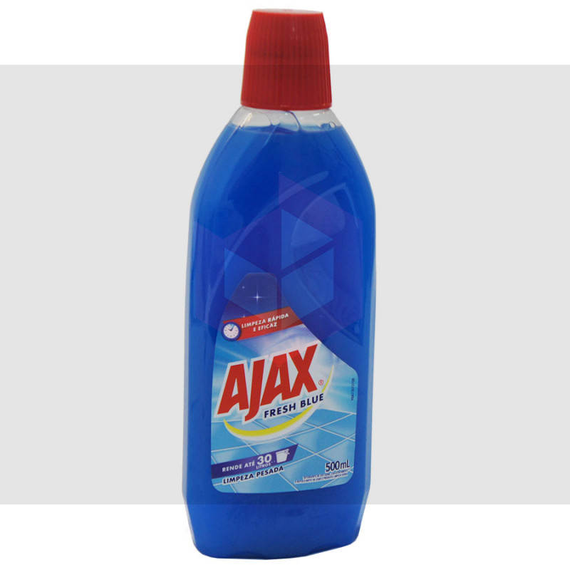 Limpador Ajax Fresh Blue 500ml | Confira na Concorde