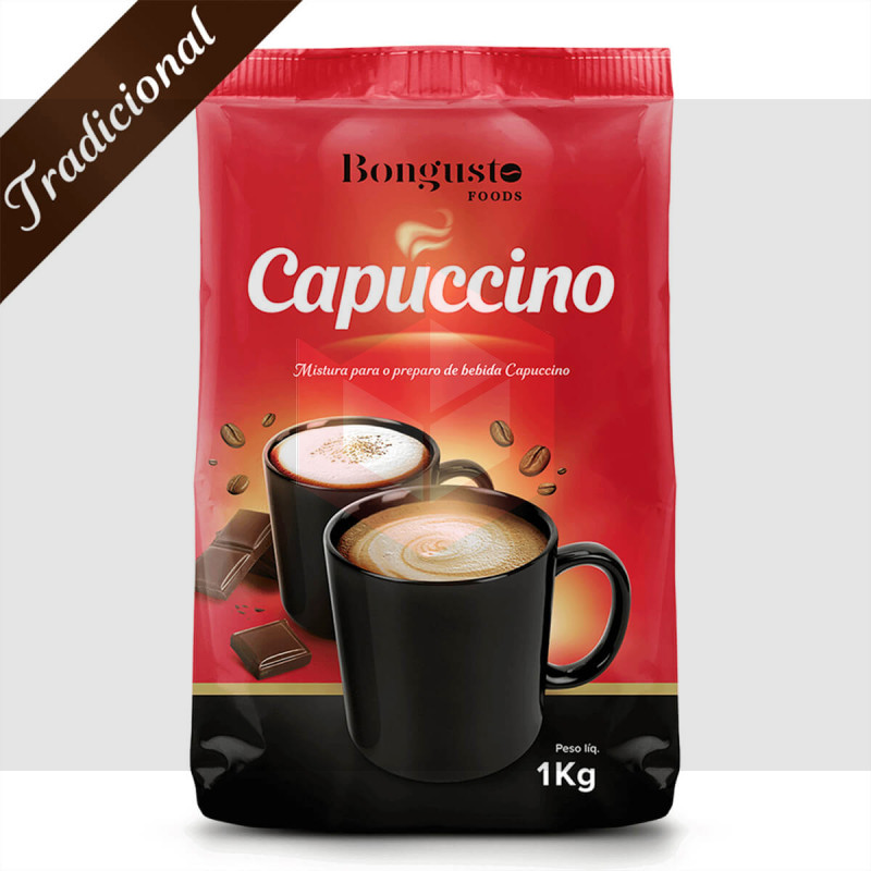 Bebida Capuccino Tradicional Bongusto 1kg | Concorde