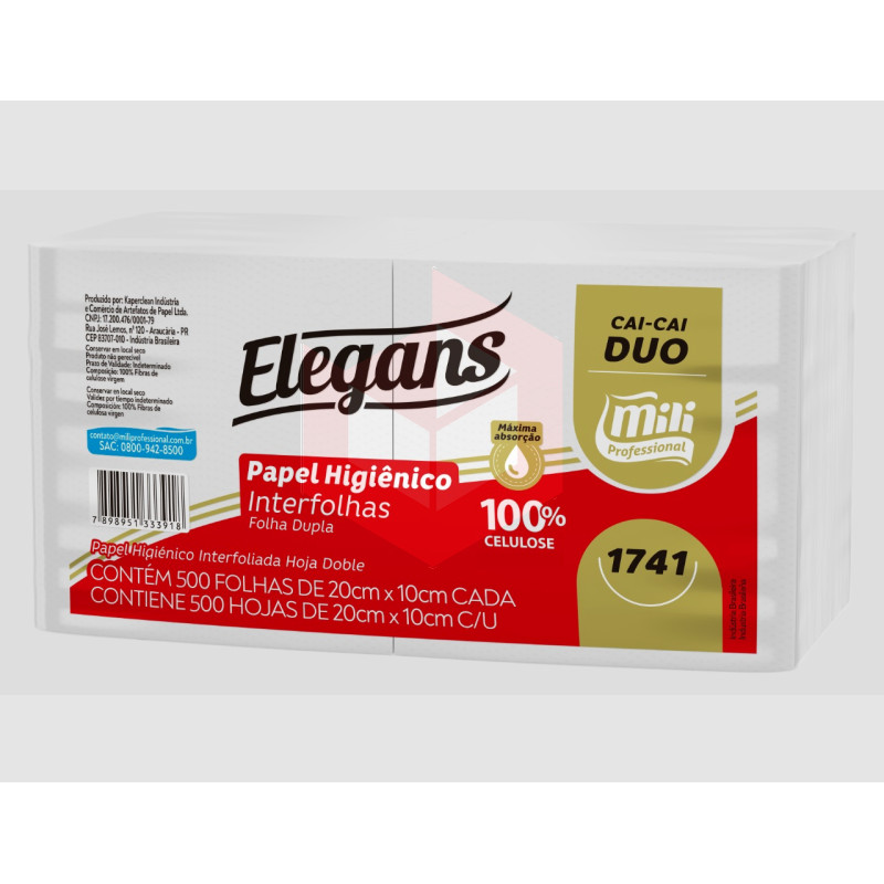 Papel Higiênico Mili Duo Folha Dupla 500un | Oferta Papel Higiênico Mili Duo Folha Dupla 500un | Oferta