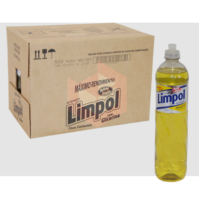 Detergente Limpol Neutro 24x500ml | Concorde