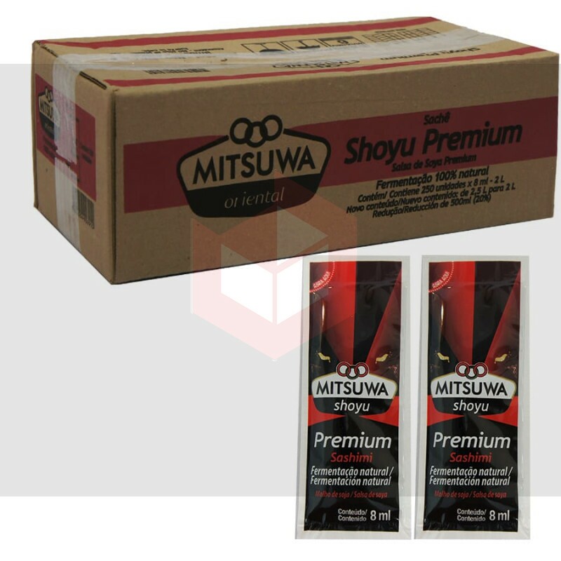 Molho Shoyu Premium Sache Mitsuwa 250x8ml | Concorde