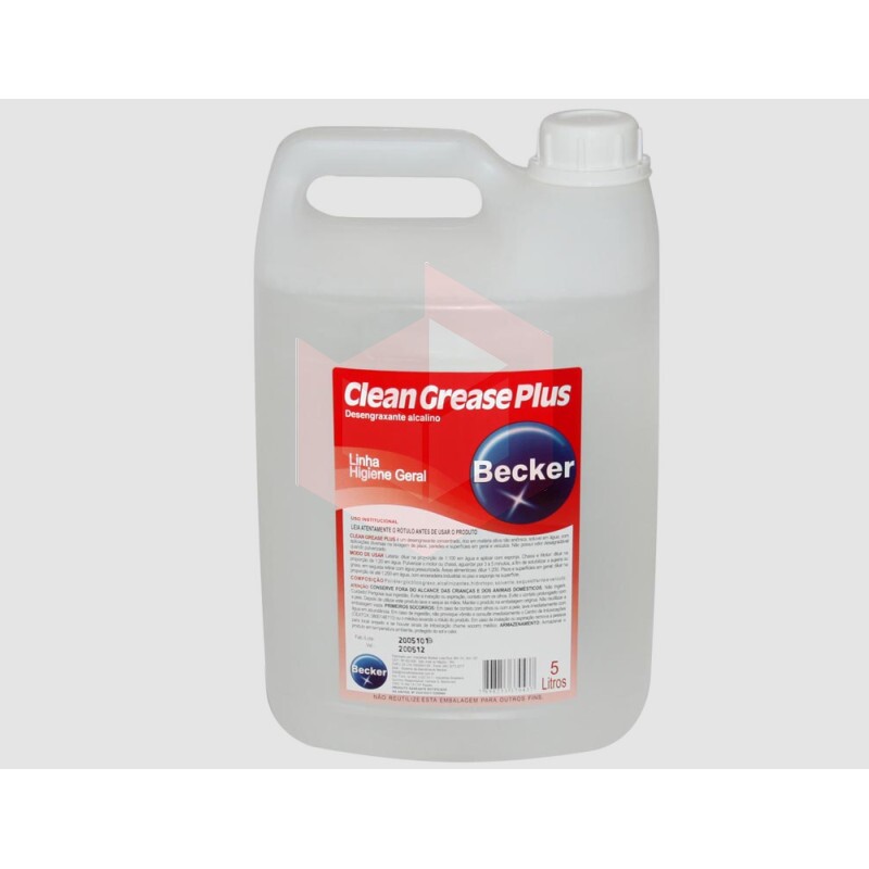 Desengraxante Alcalino Clean Grease Plus 5l R-1027