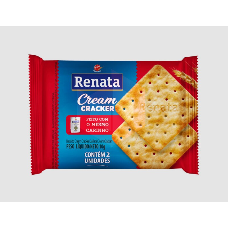 Biscoito Cream Cracker Renata 360x2un/10g - Oferta