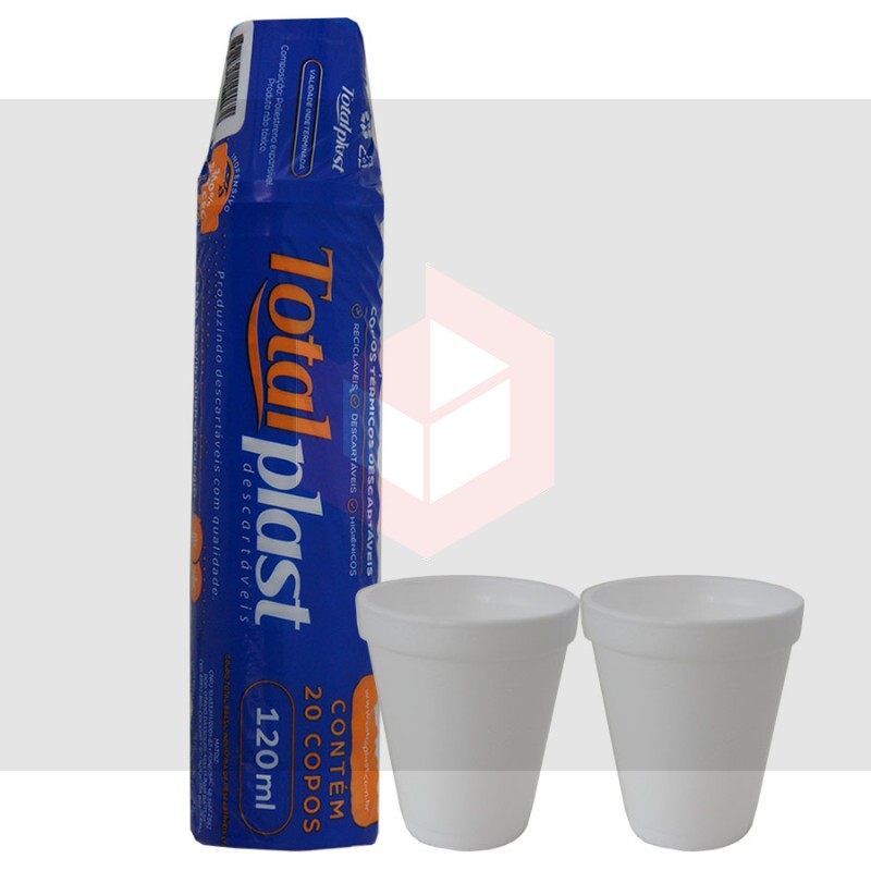 Copo Térmico 120ml Totalplast C/20un | Concorde