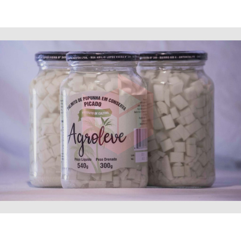 Palmito picado pupunha Agroleve 300g | Concorde