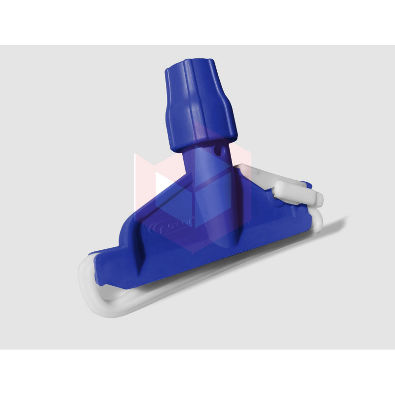 Suporte Euro Plástico Azul para Mop Úmido - Nycol