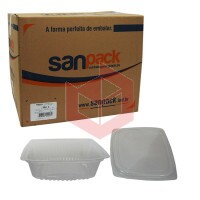 Embalagem Sanpack S-94C capacidade 1000ml c/200un