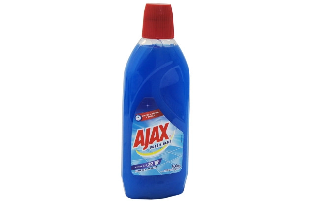 Limpador Ajax Fresh Blue 500ml | Confira na Concorde