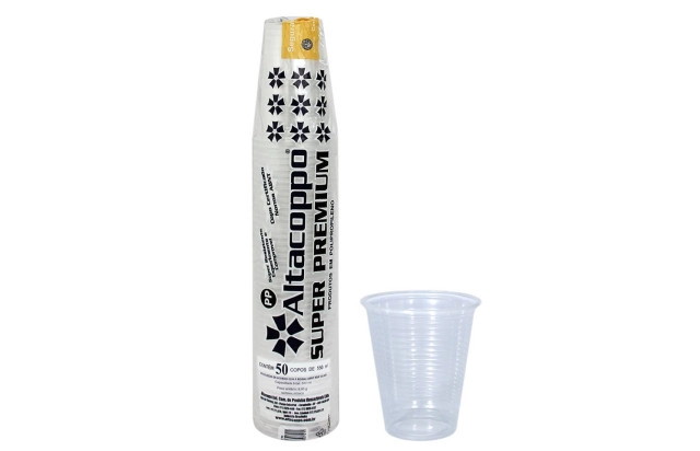 Copo Altacoppo PP transparente 550ml c/50un