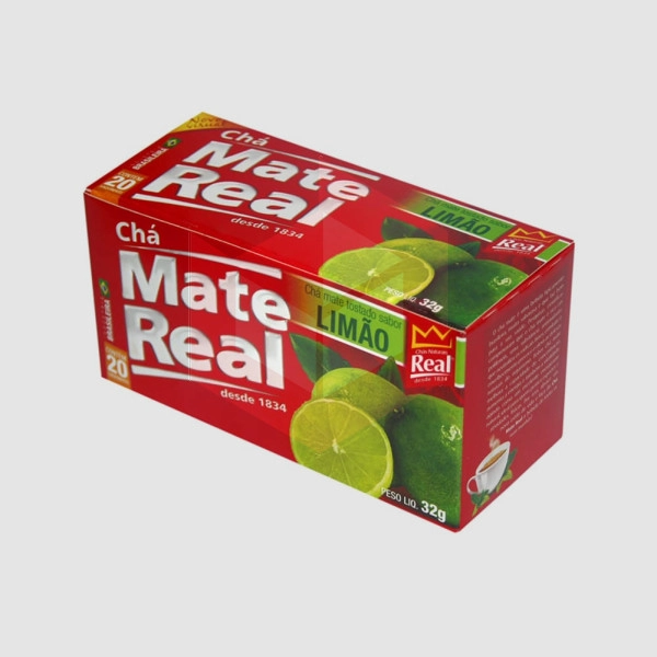 Chá Mate com Limão Real 20x1.6g - Sabor Refrescante