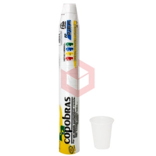 Copo Copobras Pp Transparente Cft300 300ml C 100un