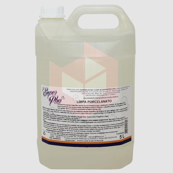 Limpa Porcelanato Hiper Plus 5l | Compre na Concorde