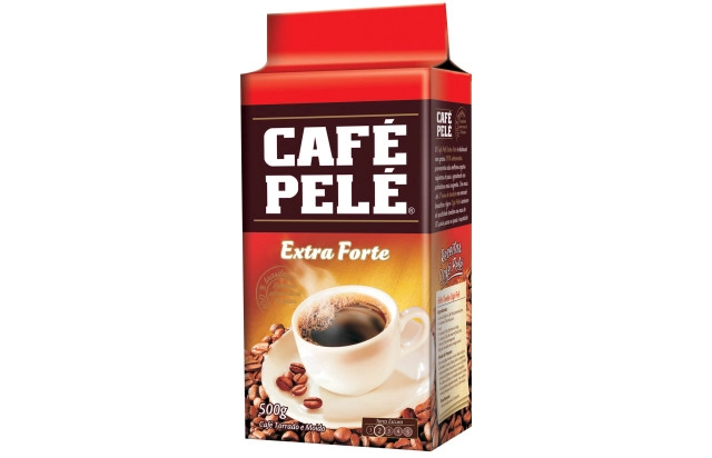 Café Extra Forte Torrado Moido Vácuo Pelé 500g