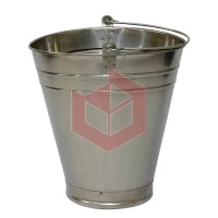 Balde Inox Graduado 10L Metalosa - Alta Durabilidade