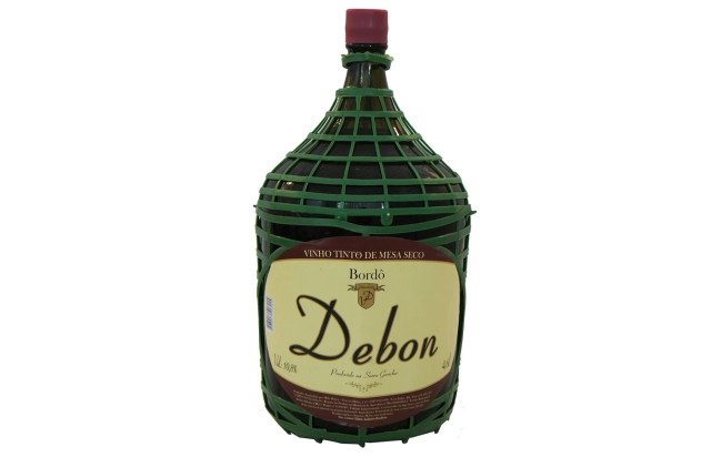 Vinho tinto de mesa seco Debon 4.6l