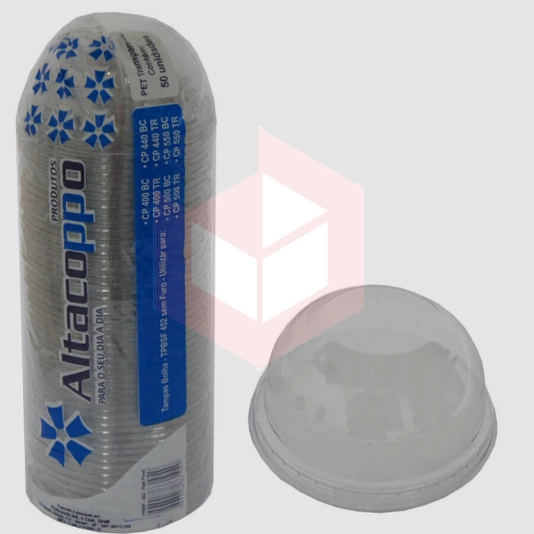 Tampa Altacoppo bolha sem furo TPBSF452 c/50un