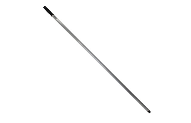 Cabo de alumínio 140cm com rosca e manopla preta Nycol