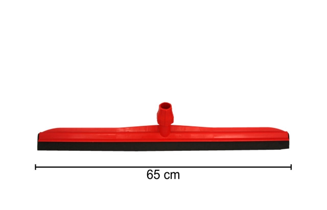 Rodo plástico 65cm vermelho sem cabo M.Longo